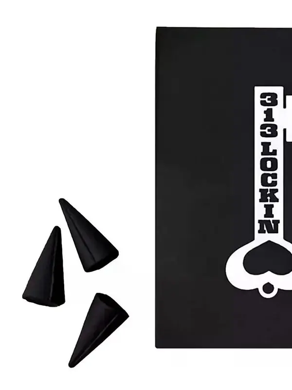 Carhartt Work In Progress Locked Cone Incense - Black