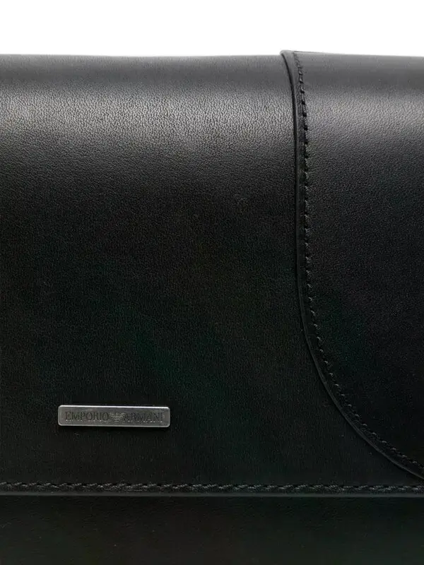 Emporio Armani Smooth-grain Leather Shoulder Bag