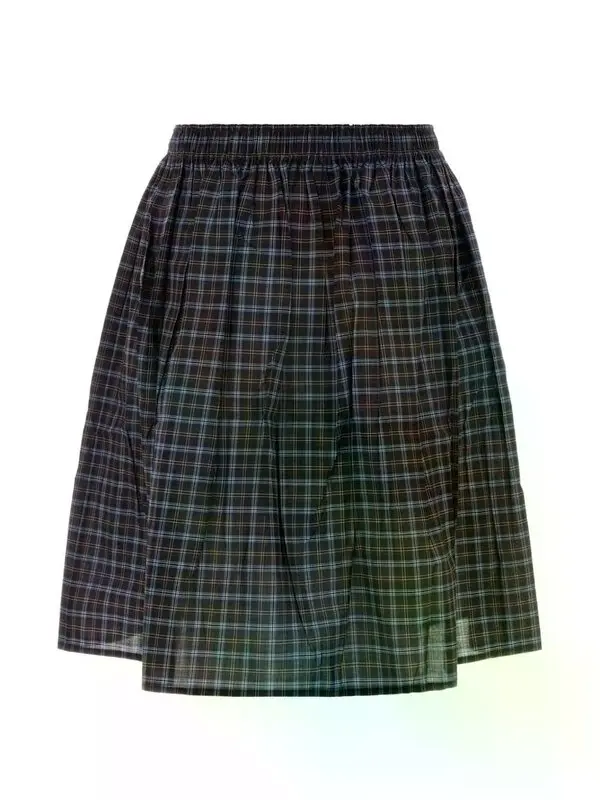 Miu Miu Plaid Skirt