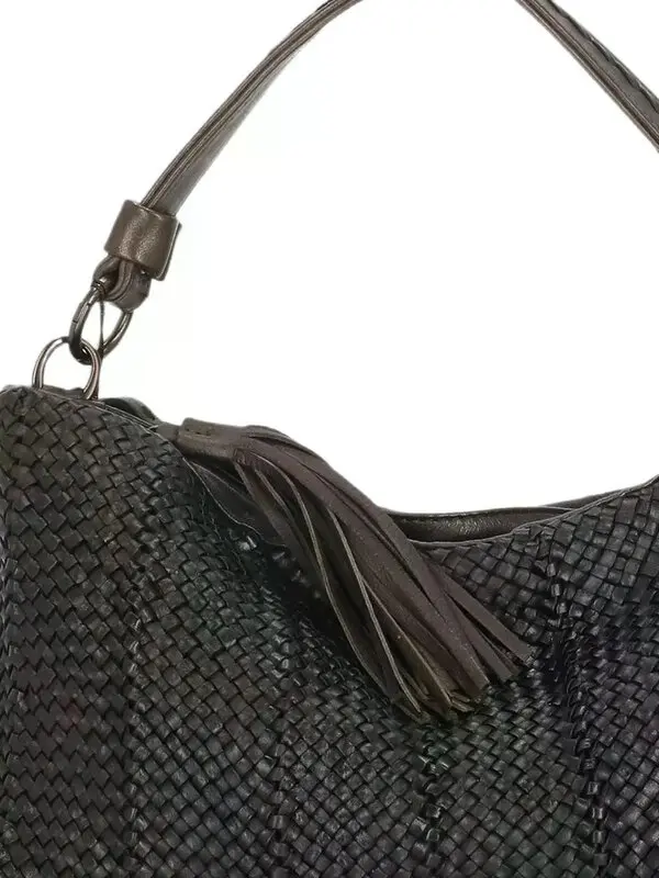 REPTILE'S HOUSE Braided Tassel Detail Shoulder Bag