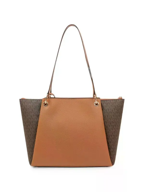 Michael Kors Monogram-pattern Leather Tote Bag