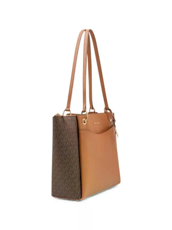 Michael Kors Monogram-pattern Leather Tote Bag