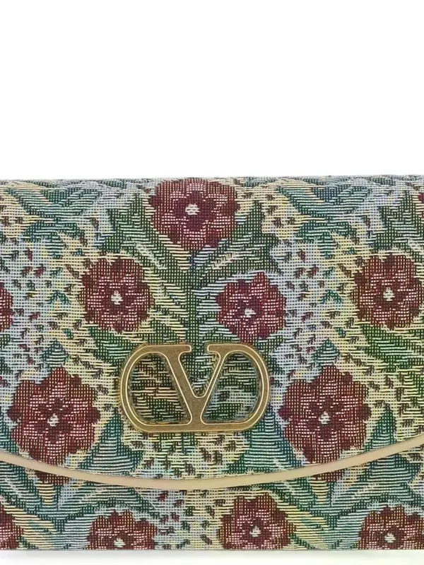 Valentino Garavani Locò Floral-tapestry Shoulder Bag