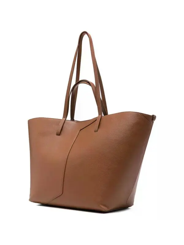 Emporio Armani 1981 Logo-print Leather Tote Bag