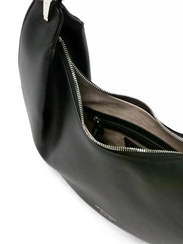 Emporio Armani 1981 Leather Crescent-shape Shoulder Bag