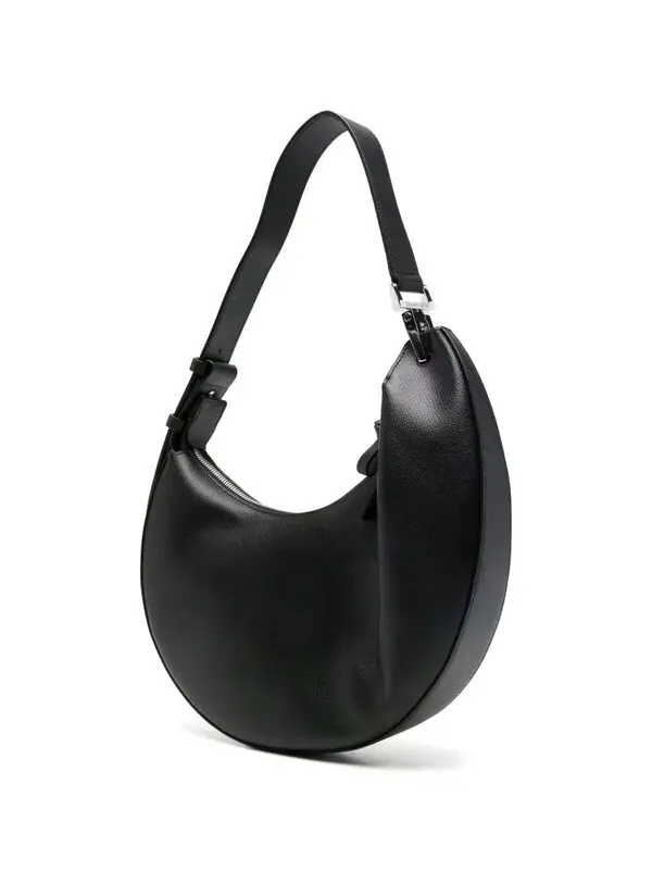 Emporio Armani 1981 Leather Crescent-shape Shoulder Bag