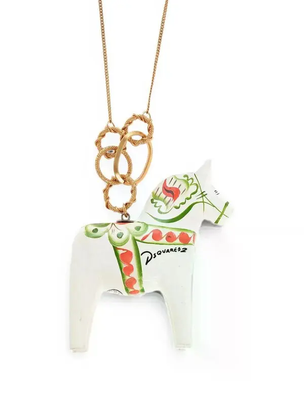 Dsquared2 Horse-pendant Necklace
