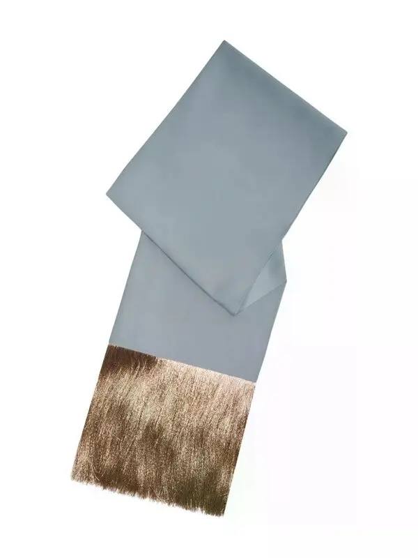 TALLER MARMO Zizi Stole Fringed Scarf