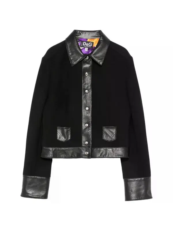 Dolce & Gabbana 2000s Point-collar Jacket