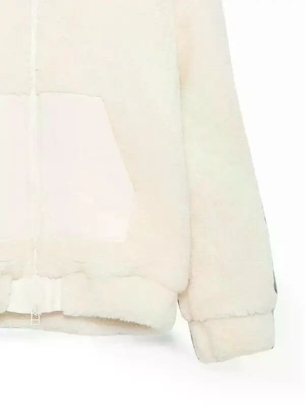 Moschino 2010s Faux-shearling Hoodie Jacket