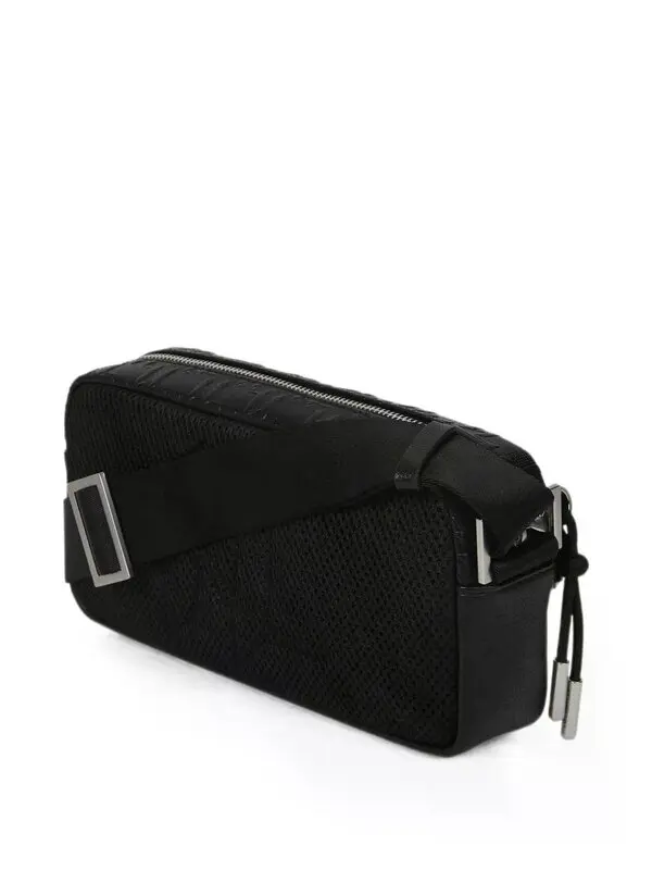 Karl Lagerfeld Monogram Perforated Crossbody Bag