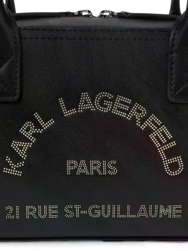 Karl Lagerfeld Small Elongated Zip Shoulder Bag