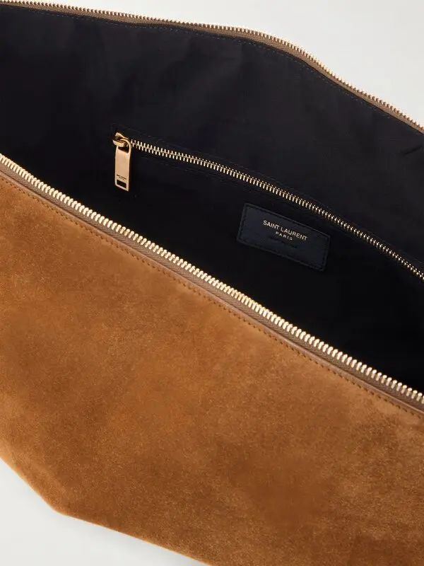 Saint Laurent Amalia Small Suede Shoulder Bag