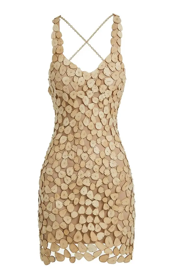 ANDREA ALMEIDA Amazonia Mosaic Mini Dress
