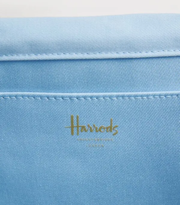Harrods Canvas City Stories Tote Bag - Ivory