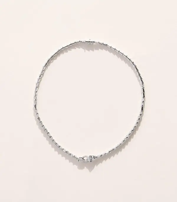 Shay 18k White Diamond Necklace - Gold