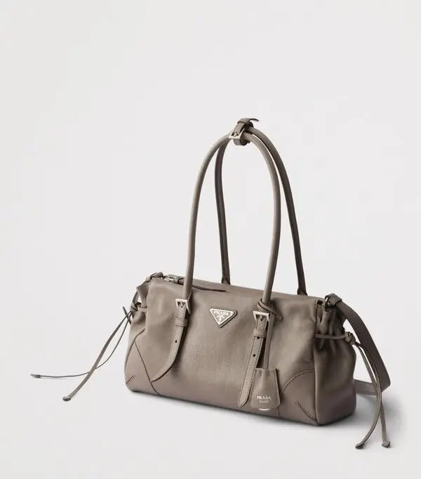 Prada Medium Leather Bonnie Top-handle Bag