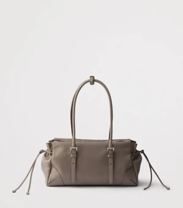 Prada Medium Leather Bonnie Top-handle Bag