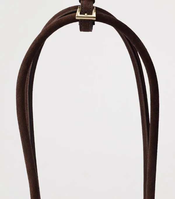 Prada Medium Suede Bonnie Shoulder Bag