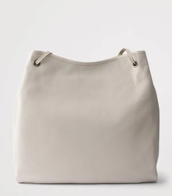 Prada Large Leather Route Shoulder Bag