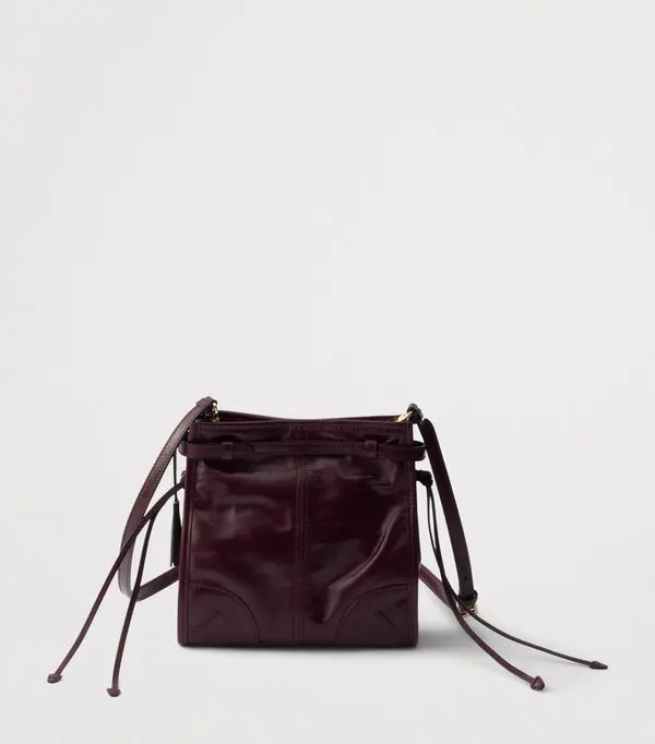 Prada Mini Leather Bonnie Shoulder Bag