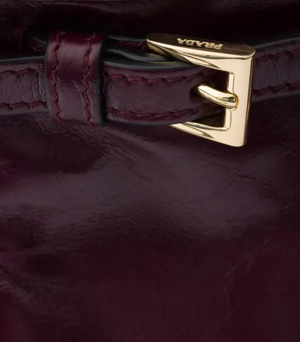 Prada Mini Leather Bonnie Shoulder Bag