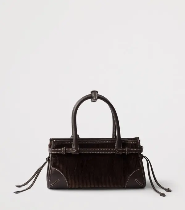Prada Small Corduroy Bonnie Shoulder Bag