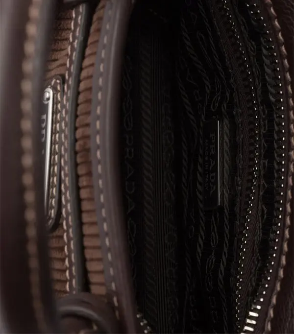 Prada Small Corduroy Bonnie Shoulder Bag