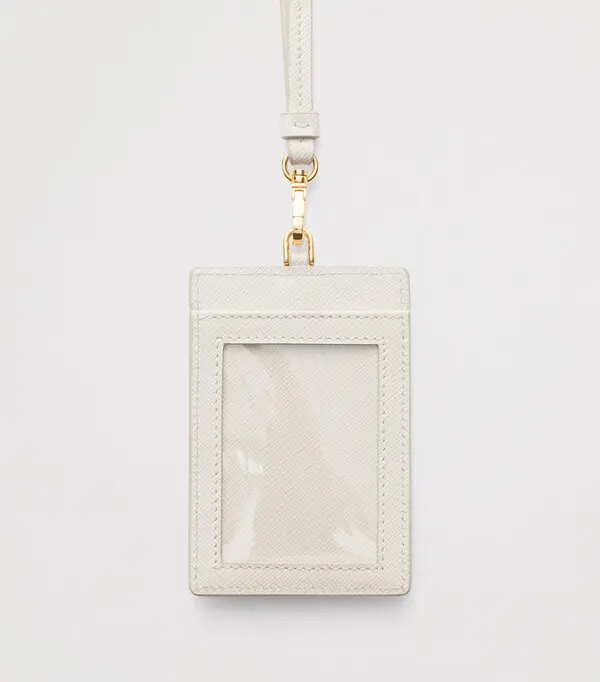 Prada Saffiano Leather Luggage Tag