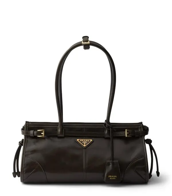Prada Medium Leather Bonnie Shoulder Bag