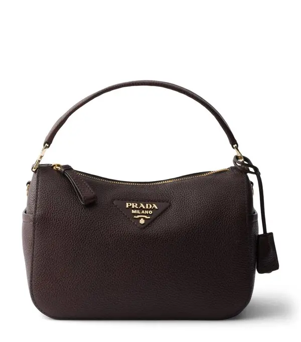 Prada Small Leather Shoulder Bag