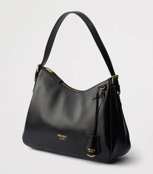 Prada Medium Leather Aimée Shoulder Bag