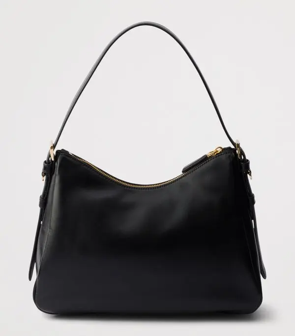 Prada Medium Leather Aimée Shoulder Bag