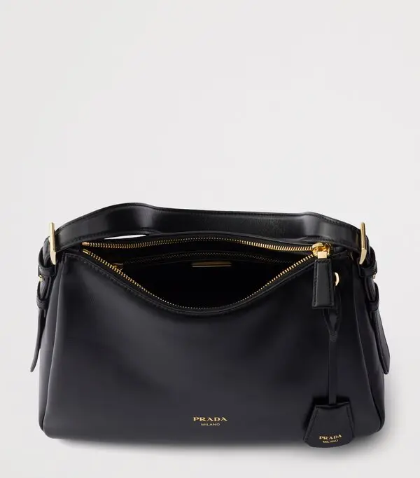 Prada Medium Leather Aimée Shoulder Bag