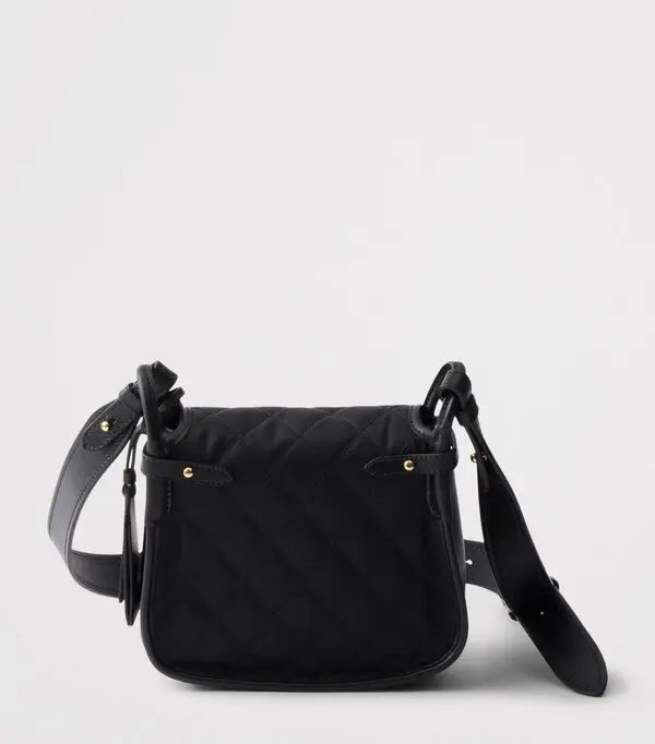 Prada Re-nylon And Leather Corsaire Shoulder Bag
