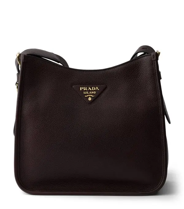 Prada Medium Leather Shoulder Bag