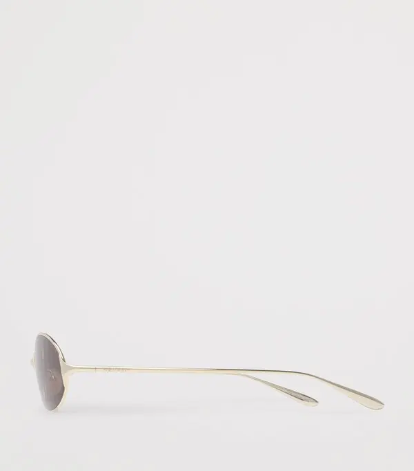 Alexander McQueen Metal Sunglasses