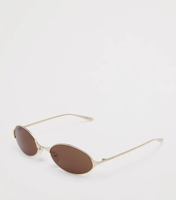 Alexander McQueen Metal Sunglasses