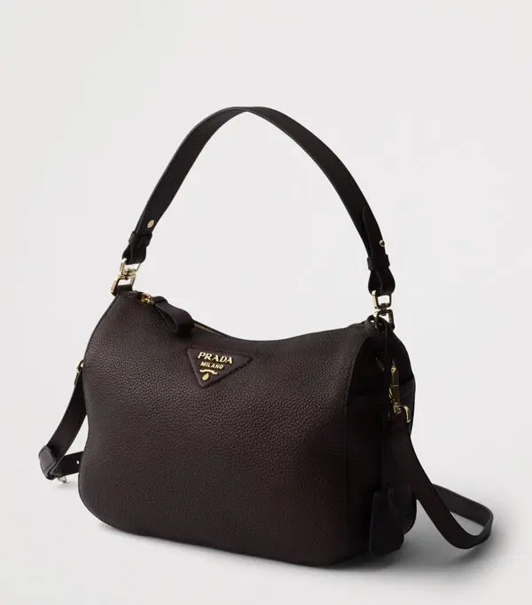 Prada Medium Leather Shoulder Bag