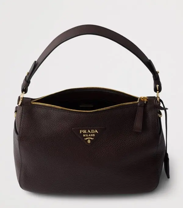 Prada Medium Leather Shoulder Bag