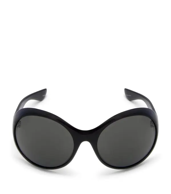 Alexander McQueen Round Kate Sunglasses