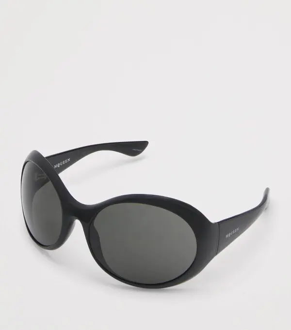 Alexander McQueen Round Kate Sunglasses