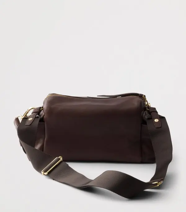 Prada Small Leather Explore Shoulder Bag
