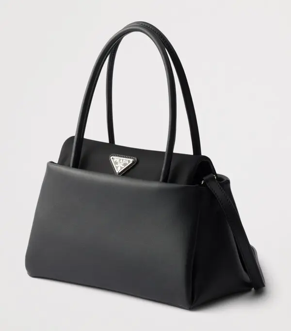 Prada Small Leather Passage Top-handle Bag