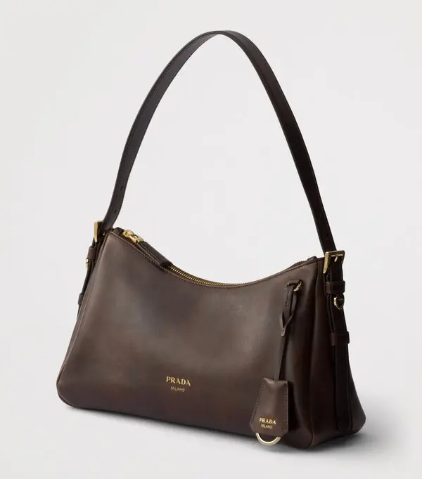 Prada Medium Leather Aimée Shoulder Bag