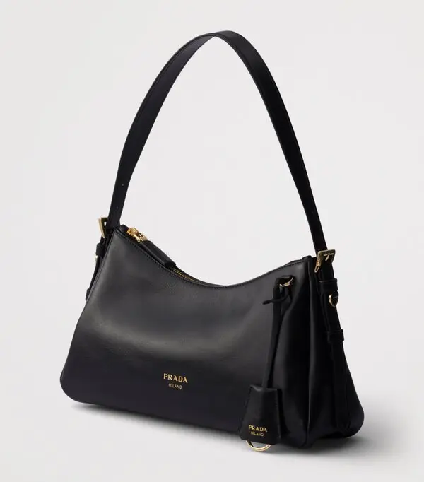 Prada Medium Leather Aimée Shoulder Bag
