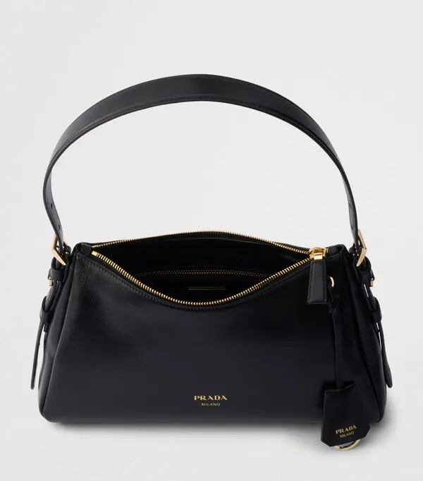 Prada Medium Leather Aimée Shoulder Bag