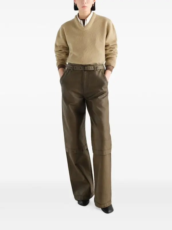 LEMAIRE Cashmere V-necked Sweater