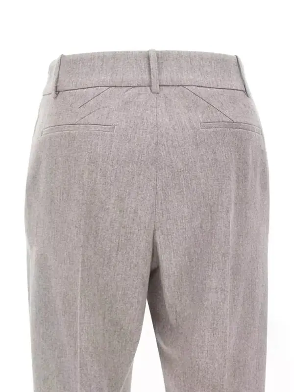 Eleventy Pressed-crease Trousers