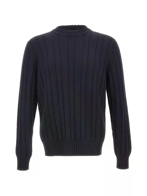 FILIPPO DE LAURENTIIS Ribbed Merino-wool Sweater